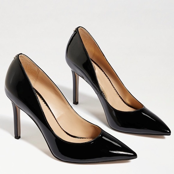 Sam Edelman | Shoes | Sam Edelman Hazel Pointed Toe Pump Black Patent ...